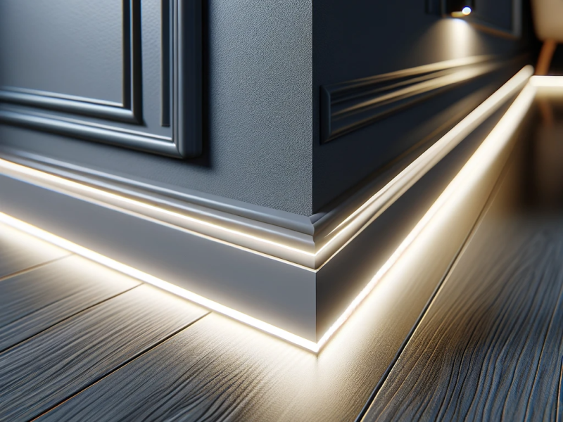 Listwy LED – innowacyjne oświetlenie zmieniające Twój dom – awbud.pl